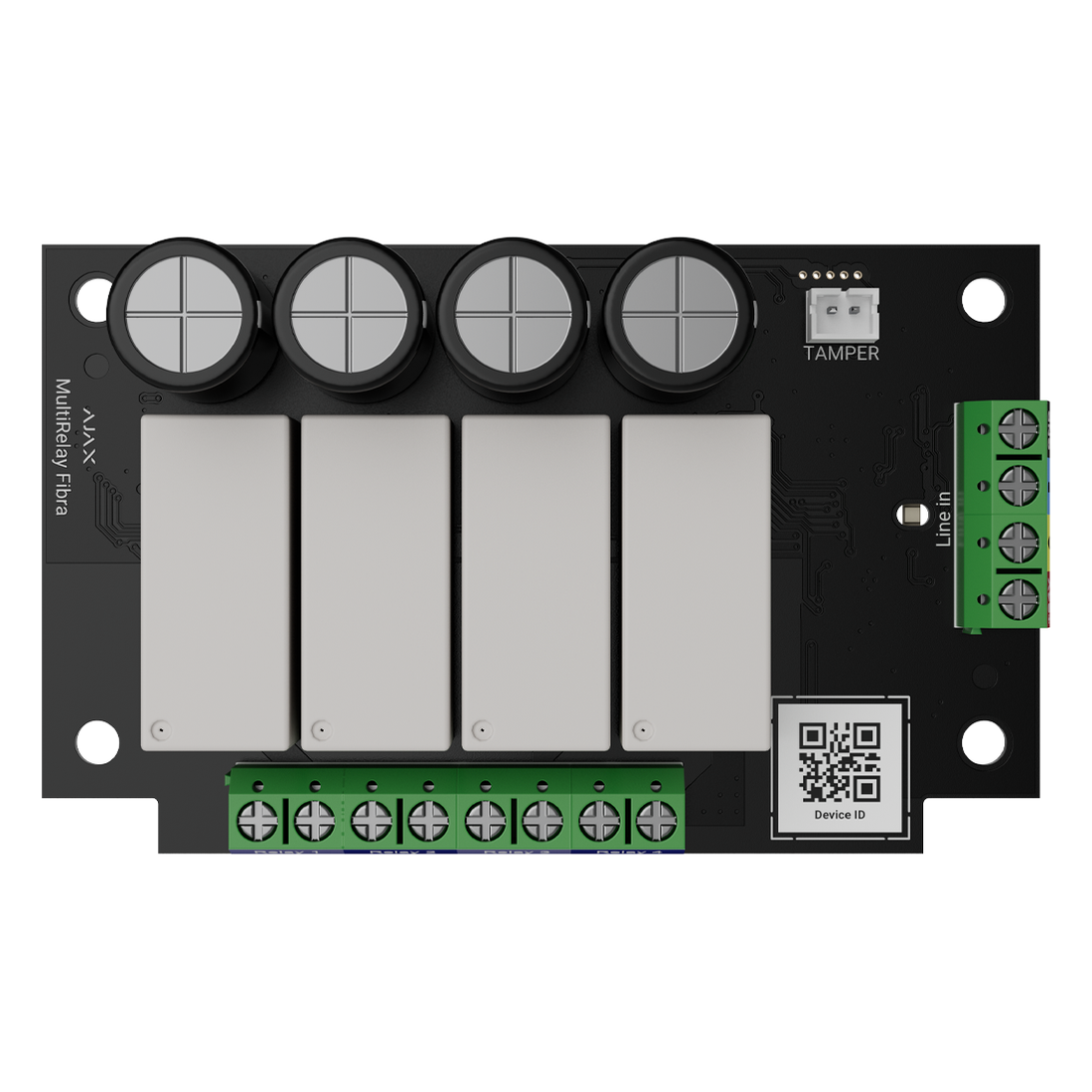 Ajax Fibra MultiRelay - 4 Way (AJA-127496) — adk-security