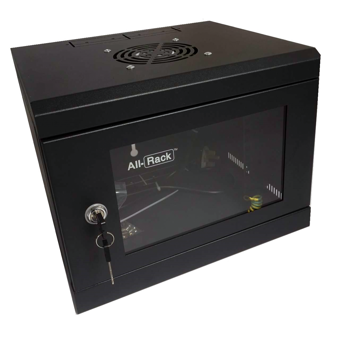 All-Rack 325x300 SOHO 10" Wall Mount Data Cabinet — adk-security