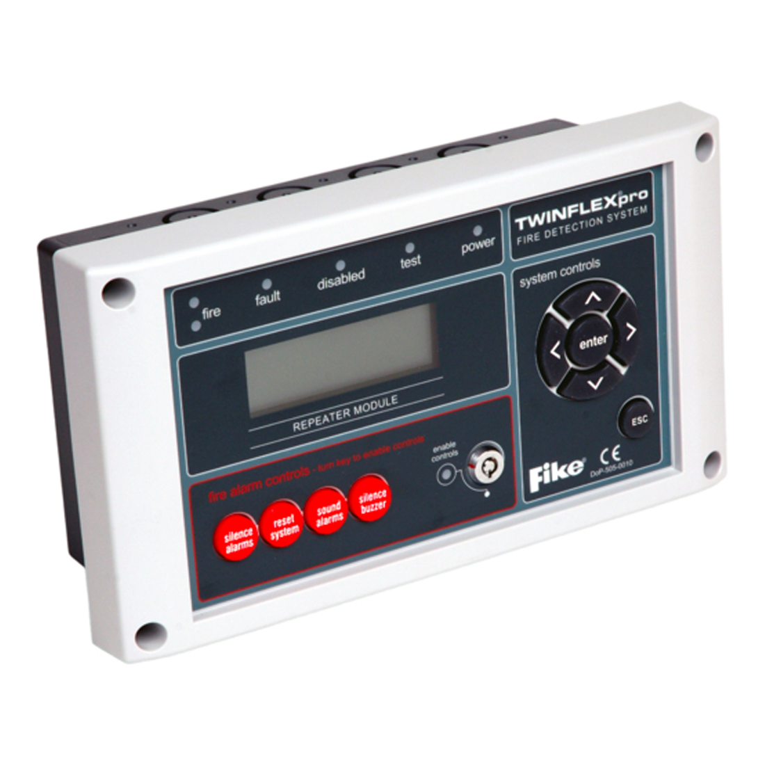 Fike TwinFlexPro2 Repeater Panel (505-0010) — adk-security