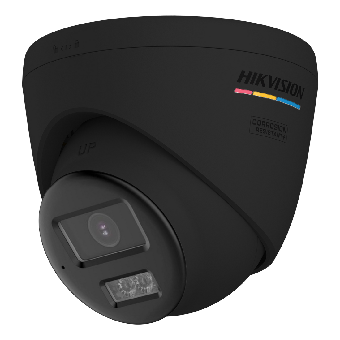Hikvision POC + AoC Hybrid ColorVu 4K 8mp 40m Turret Dome with Microph ...