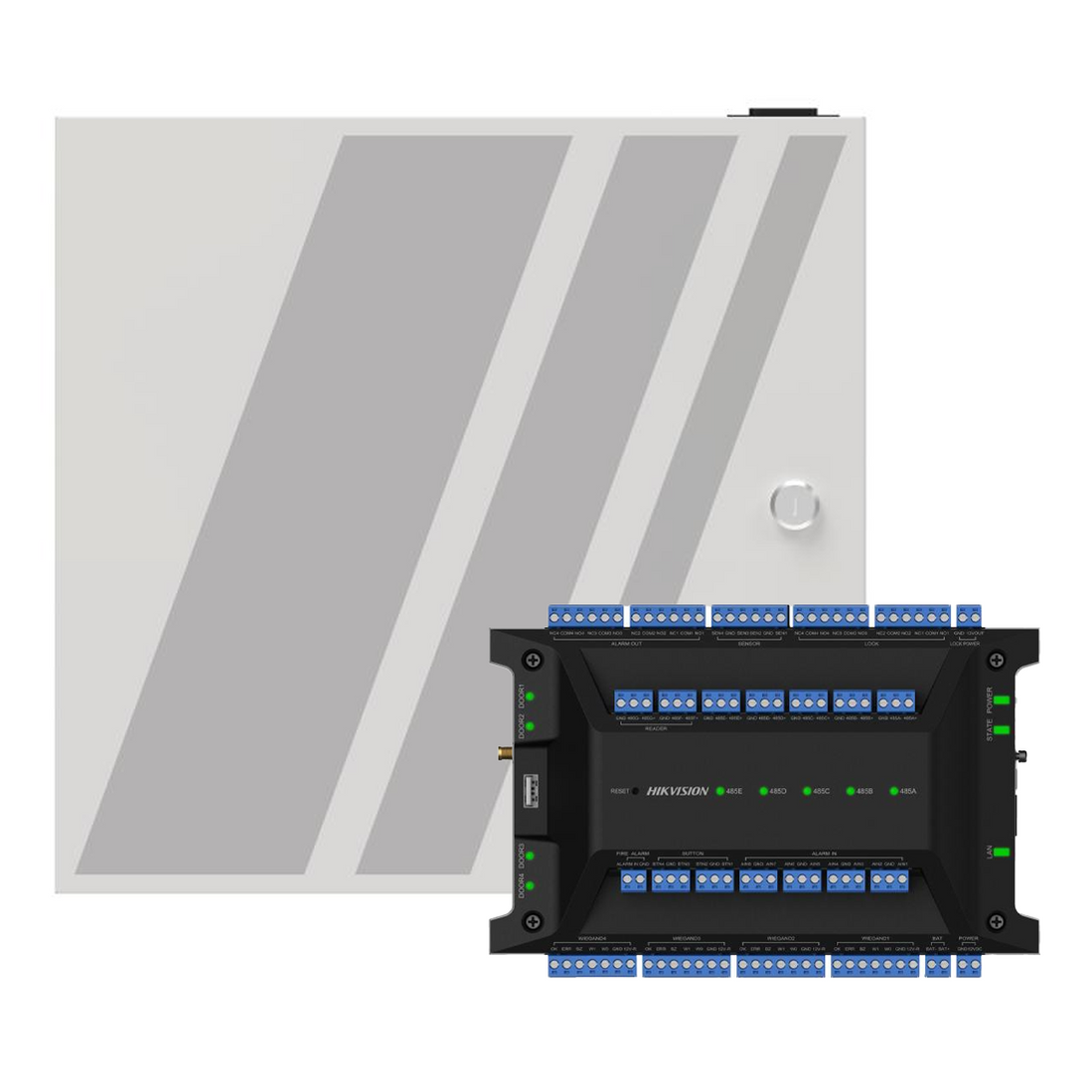 Hikvision Ultra 4 Door Access Controller with Metal Case & PSU (DS-K27 ...