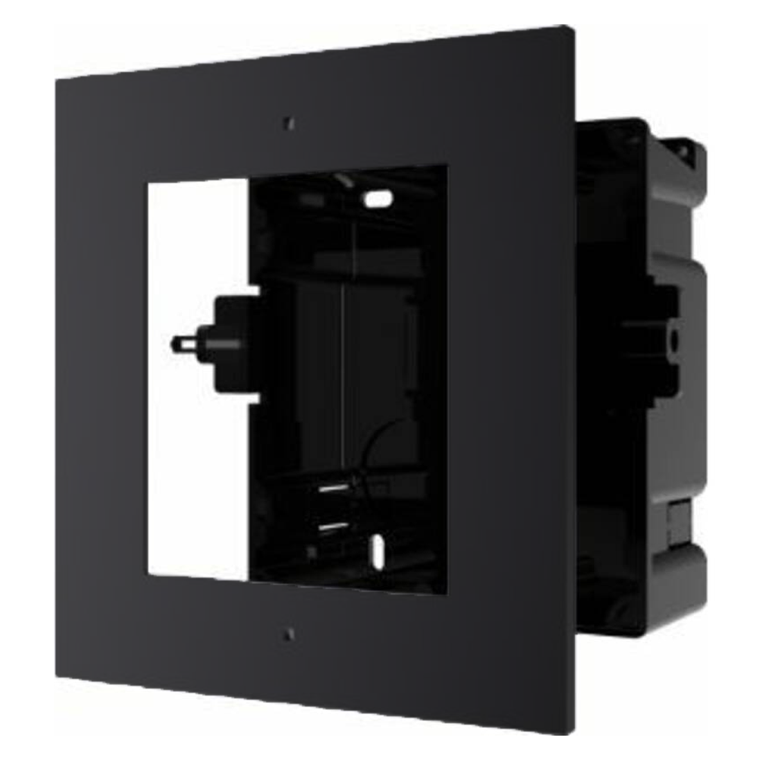 Hikvision Modular 1 Way Flush Mounting Bracket - Black (DS-KD-ACF1/BLA ...