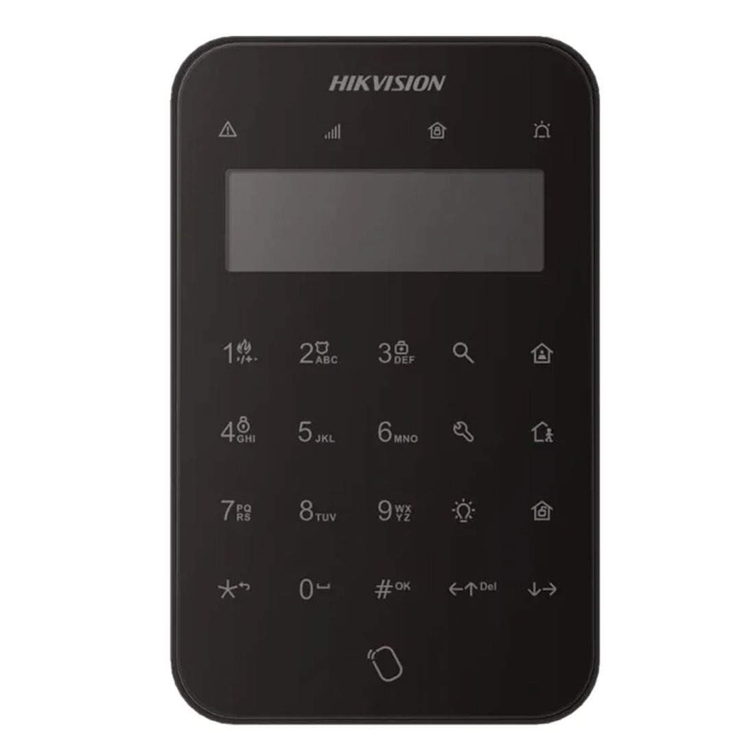 Hikvision AX Pro Wireless LCD Keypad - Black (HIK-DS-PK1-LT-WE-BK ...