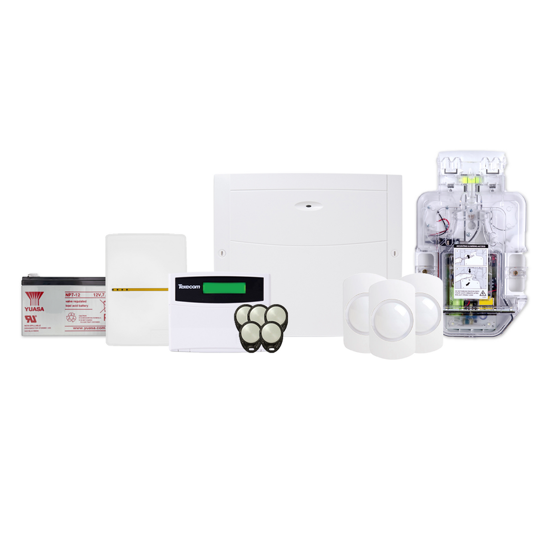 Texecom Capture Premier Elite 24 SmartCom Intruder Alarm Kit with Soun ...