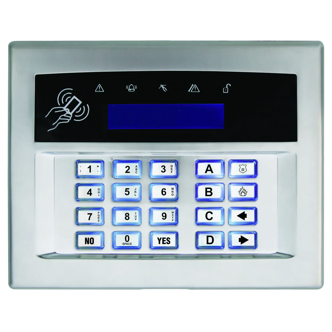 Pyronix Euro Casing for LCDPZ Keypad - Unpainted (PYR-EUR-LCD-CASING/B ...