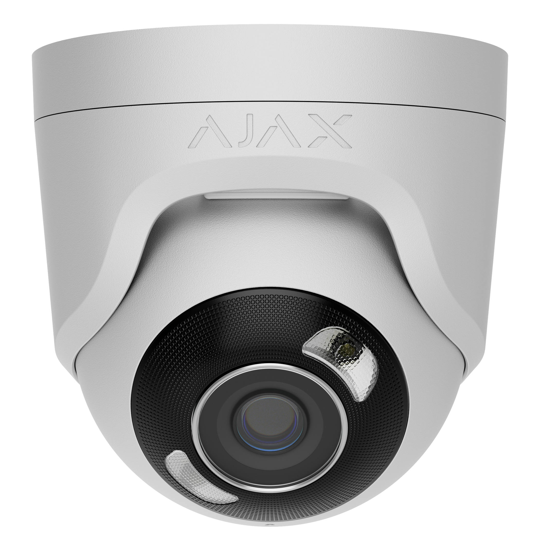 Ajax TurretCam HL 4K 8mp Hybrid Light IP CCTV Camera 2.8mm - White (AJ ...