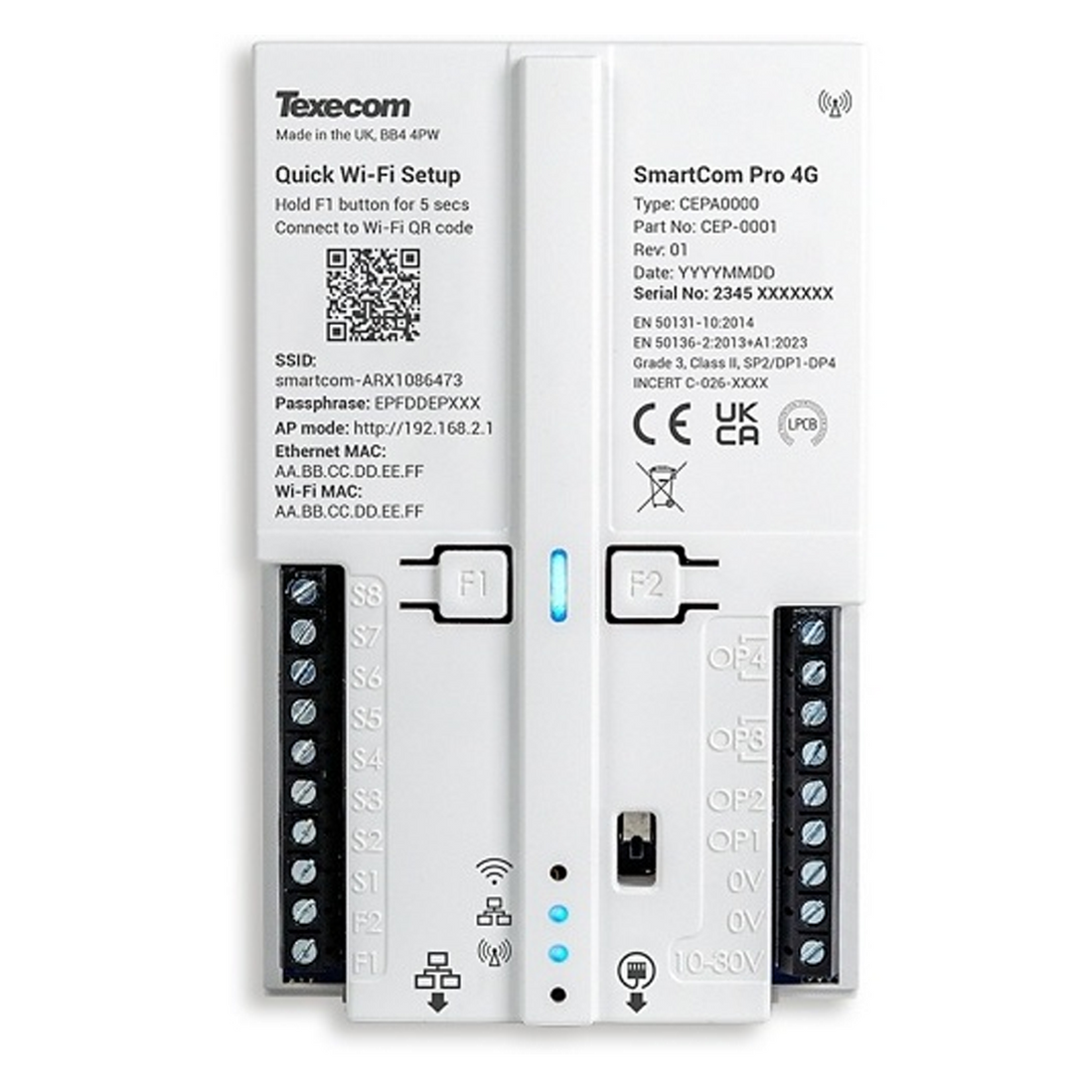 Texecom Premier Elite SmartCom Pro 4G - With Inputs (TEX-CEP-0001) — adk-security