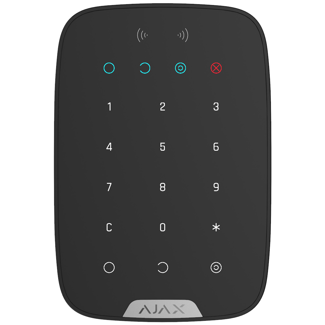 Ajax Keypad Plus Wireless Prox Arming Station - Black (AJA-26100) — adk ...