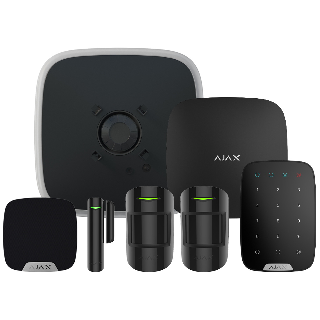 Ajax DoubleDeck Wireless Starter Kit 3 - Black (AJA-23342) — adk-security