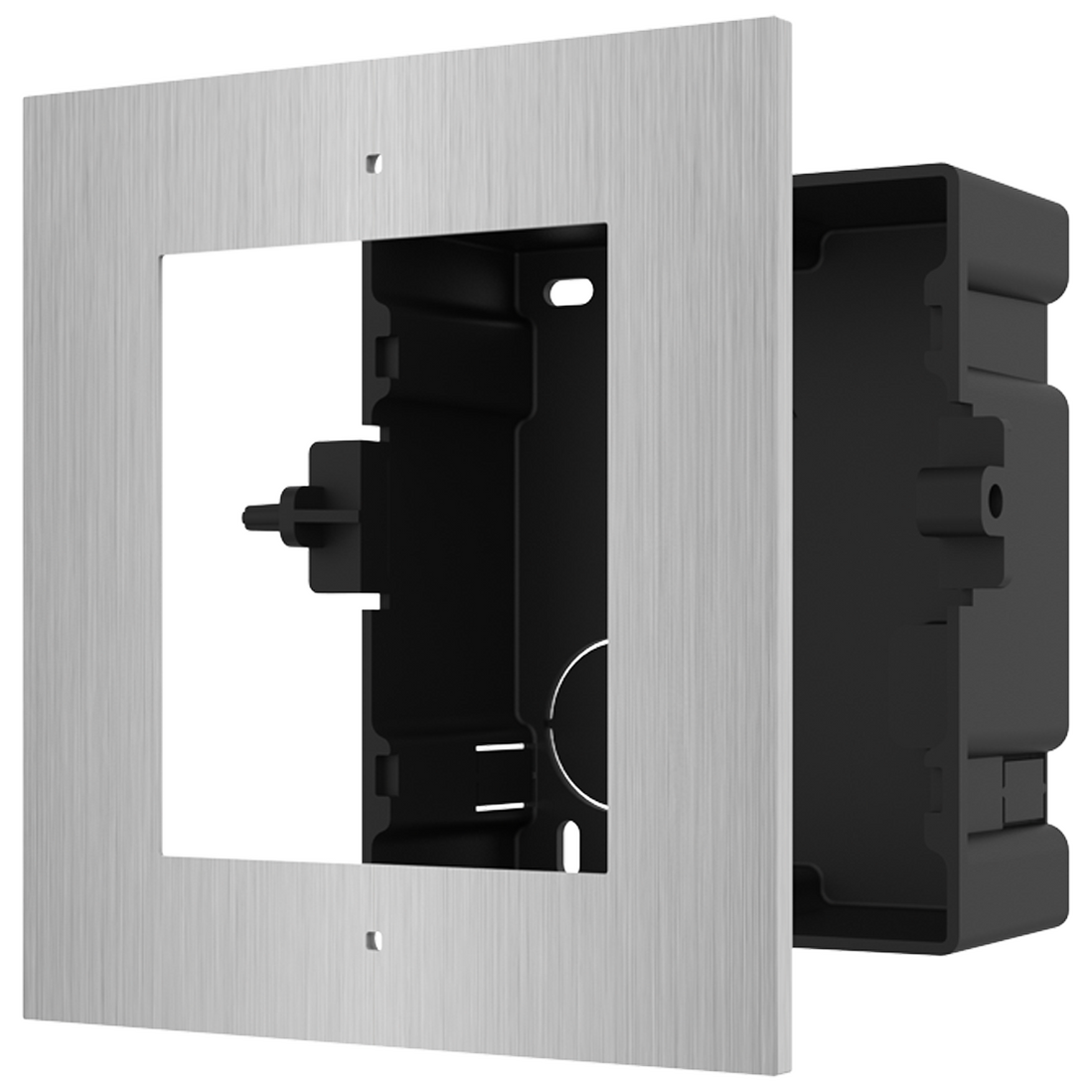 Hikvision Modular 1 Way Flush Mounting Bracket - Stainless Steel (DS-K ...